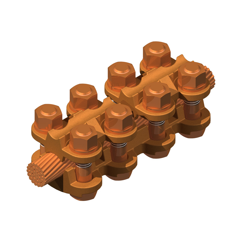 230 kV Bronze Bolted Copper Cable Couplers
