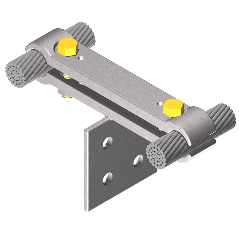 230 kV Aluminum Bolted Cable Spacers Terminal Tap