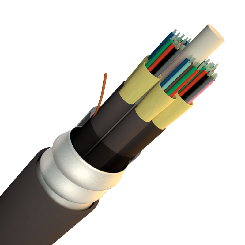 Indoor/Outdoor Armored Tight Buffered Circular Premise Cable